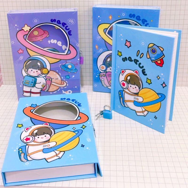 Jual Buku Diary Kunci Astronot Nasa -- SP63 | Shopee Indonesia