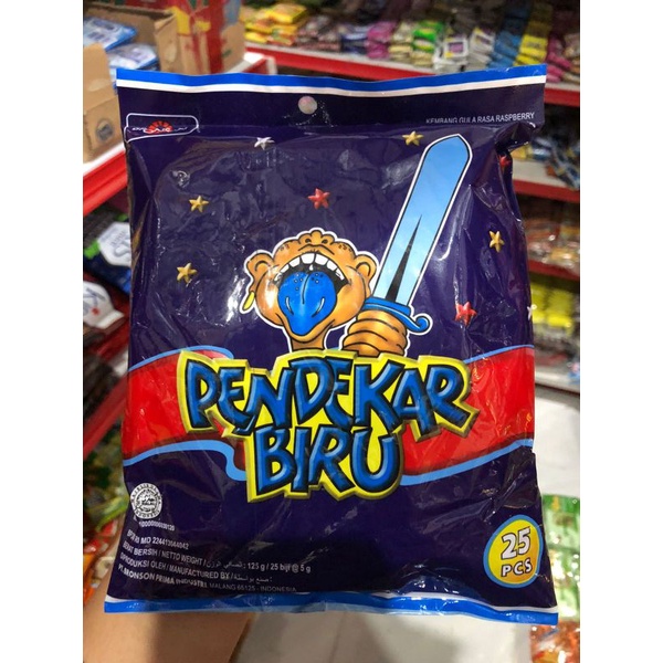 Jual PERMEN PENDEKAR BIRU 25pcs | Shopee Indonesia