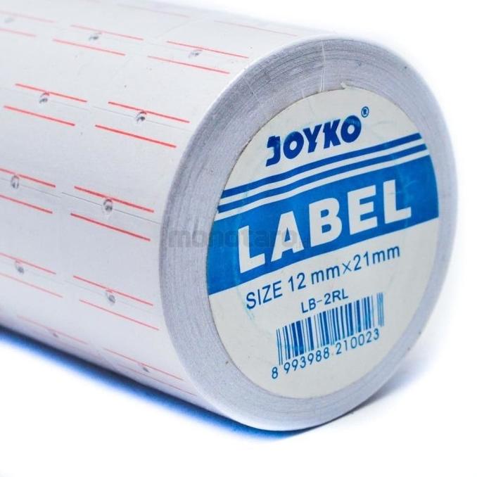 Jual Kertas Label Harga Joyko 1 Baris LB - 2RL (Labeller 5500M ...