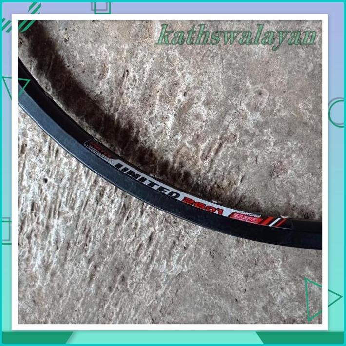 Jual VELG/RIMS SEPEDA 26 MTB UNITED ALLOY DOUBLE WALL MATA IKAN 36H VG ...
