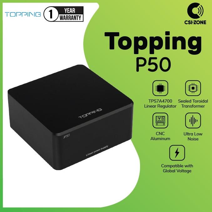 Jual Topping P50 Ultra Low Noise Linear Power Supply | Shopee Indonesia