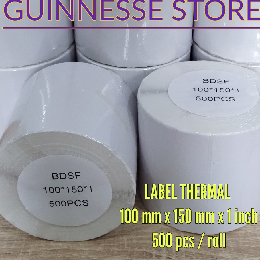 Jual Stok terbaru Label Thermal - Sticker Thermal - Stiker Thermal ...