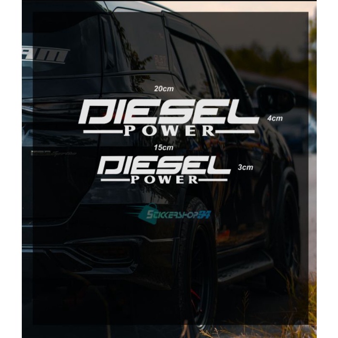 Jual stiker mobil disel power | Shopee Indonesia