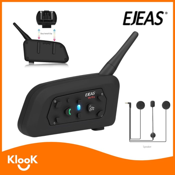 Jual EJEAS V6 PRO BLUETOOTH INTERCOM HELM 6 RIDER HELMET ALT VNETPHONE ...