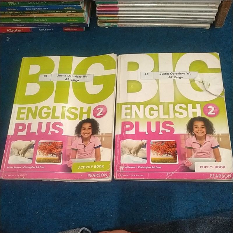 Jual Buku big English plus 2 pupils book dan activity book | Shopee ...