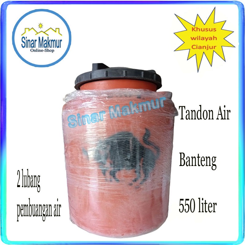 Jual Torn Toren Tandon Tangki Air 550 Liter (BANTENG) | Shopee Indonesia