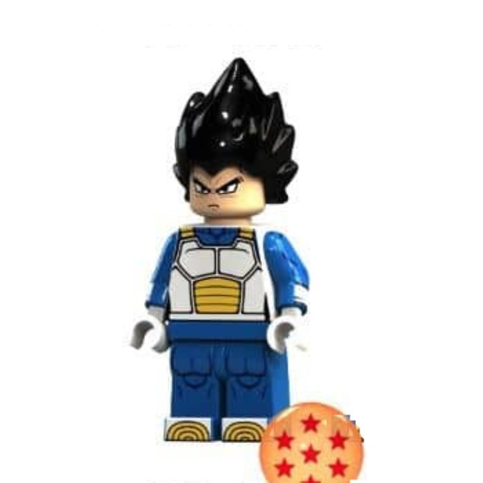 Jual Dragon Ball Vegeta Bejita Minifig Minifigure Brick | Shopee Indonesia