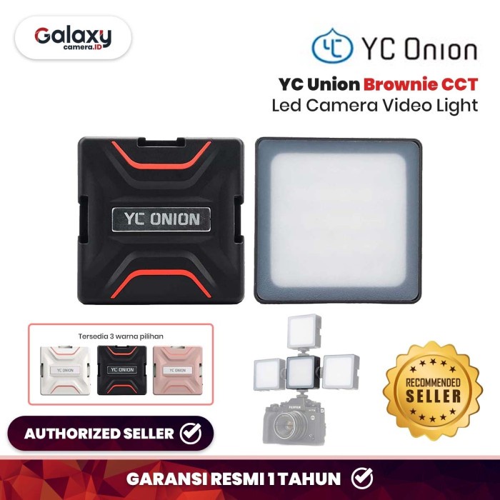 Jual Quality Best Yc Onion Brownie Cct Led Video Light | Shopee Indonesia