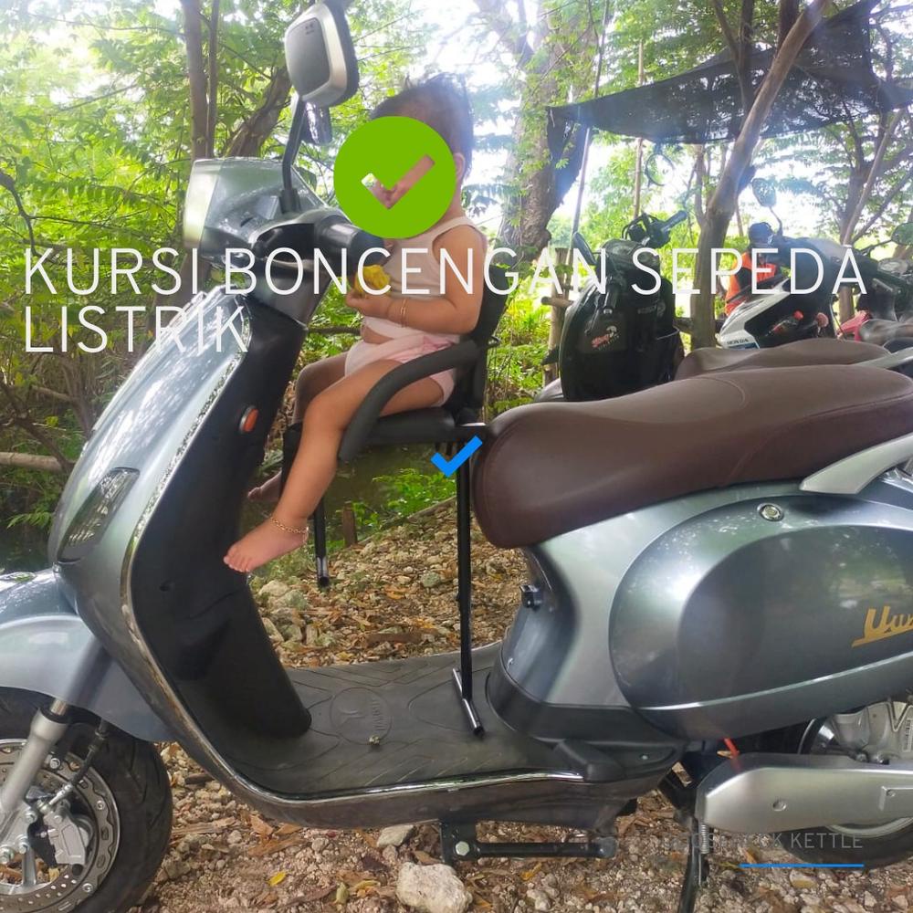 Jual Baru Update Kursi Boncengan Depan Anak Sepeda Listrik || Jok ...