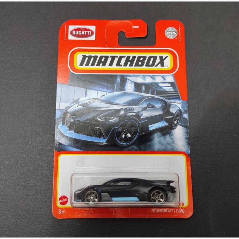 Jual Matchbox 2018 Bugatti Divo matte black | Shopee Indonesia