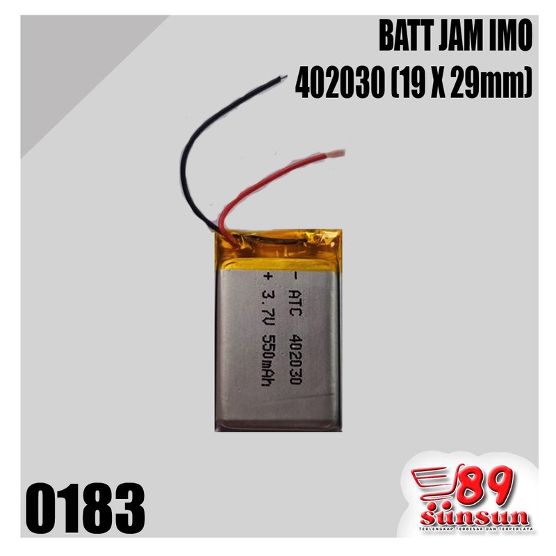 Jual BATT JAM IMO 402030 (19 X 29mm) | Shopee Indonesia