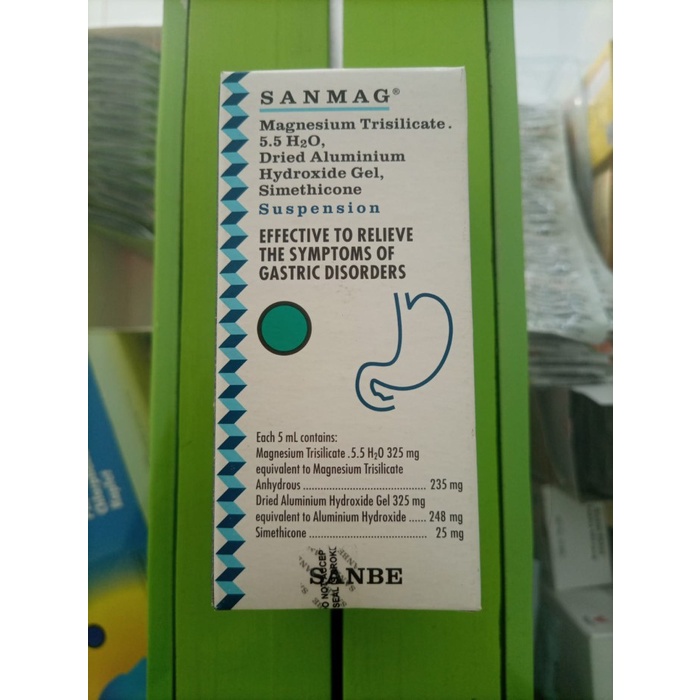 Jual Obat Asam Lambung Sanmag Sirup 120ml | Shopee Indonesia