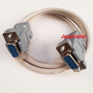 Jual Kabel NULL MODEM RS232 9 Pin Female to Female 1M | Shopee Indonesia