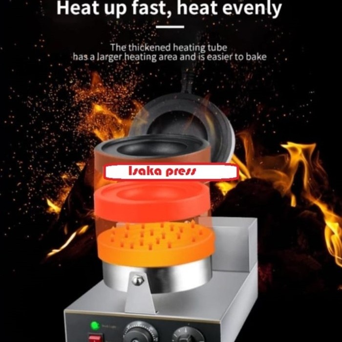 Jual Best Seller Ufo Burger Rotating Machine/Mesin Burger Ufo Putar/Panini Press | Shopee Indonesia