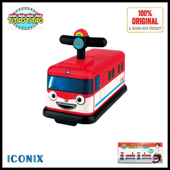 Jual Iconix Titipo The Little Train Titipo Classic Ride On Tpt118001 ...