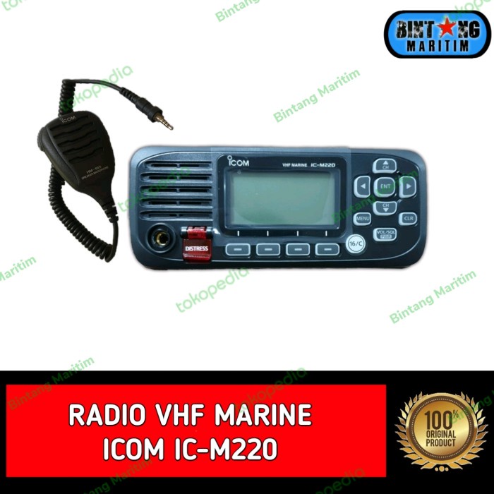 Jual Radio Vhf Marine Icom Ic-M220 Ic M220 Icm220 M220 Garansi 1 Tahun ...