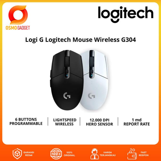 Jual Logitech G304 Lightspeed Wireless Gaming Mouse Original Garansi ...