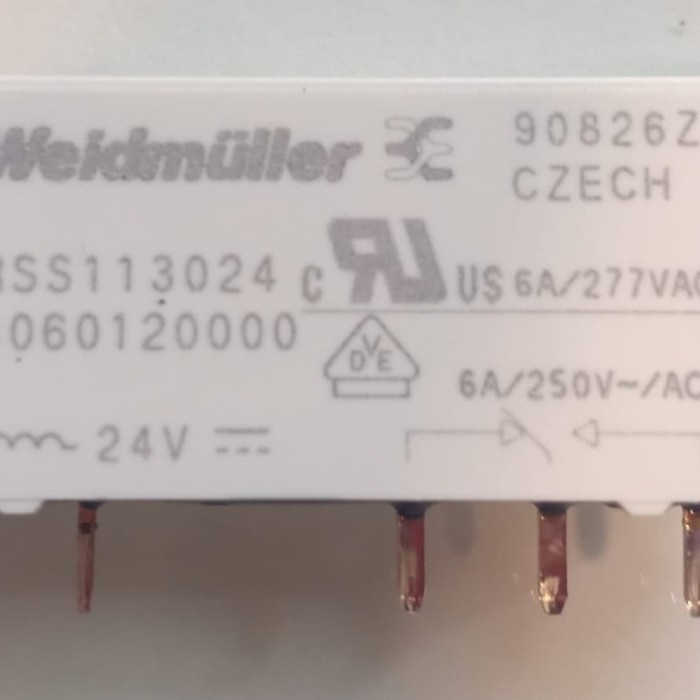 Jual WEIDMULLER RELAY SLIM RS113024 24VDC 1C/O ORIGINAL | Shopee Indonesia