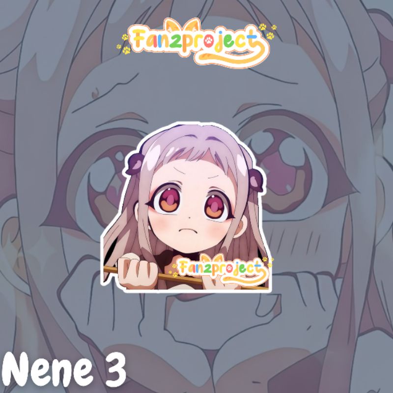 Jual STICKER ANIME NENE YASHIRO JIBAKU SHOUNEN HANAKO-KUN (WATERPROOF ...