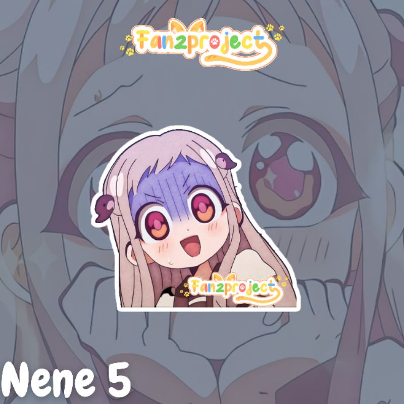 Jual STICKER ANIME NENE YASHIRO JIBAKU SHOUNEN HANAKO-KUN (WATERPROOF ...