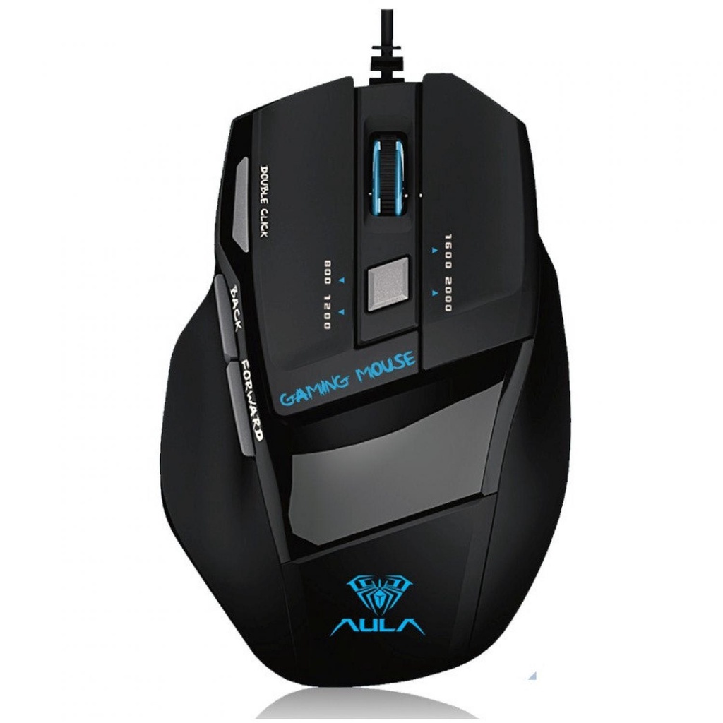 Jual AULA Regecide Wired Gaming Mouse Kabel 2000 DPI | Shopee Indonesia