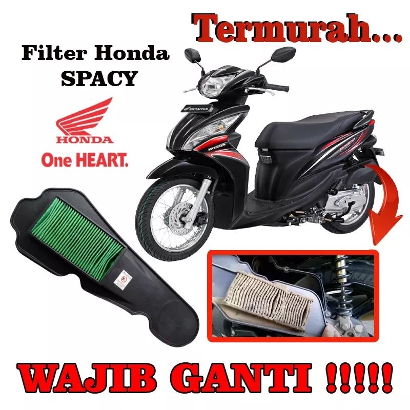 Jual Filter Udara Honda KZL Spacy karburator, Spacy injeksi. | Shopee ...