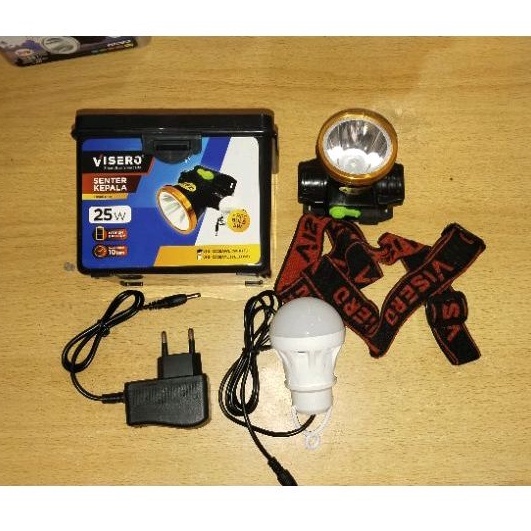 Jual Blor Visero 25W Senter Kepala/Head Lamp | Shopee Indonesia