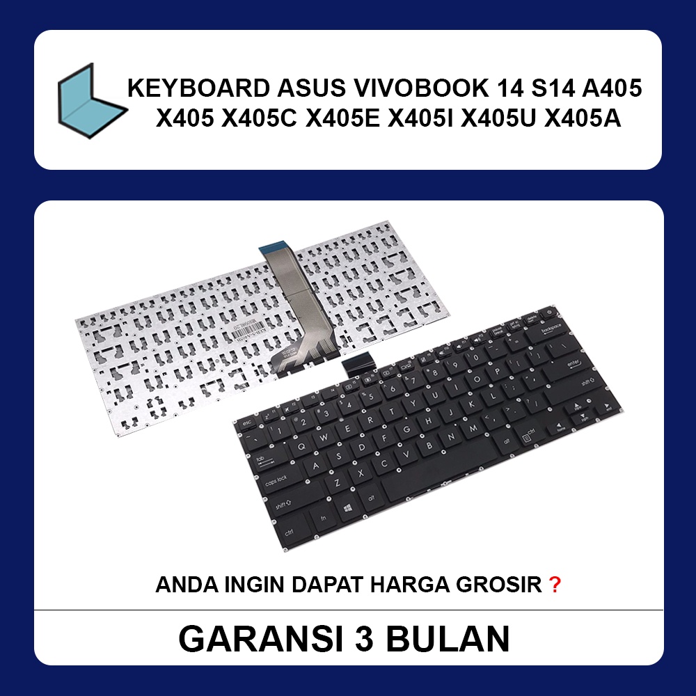 Jual Keyboard Asus Vivobook 14 S14 A405 X405 X405c X405e X405l X405u ...