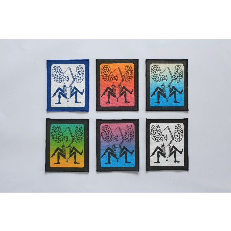 Jual AGUGN MERCH - PATCH - FOUR LEGGED TRASH CAN | Shopee Indonesia