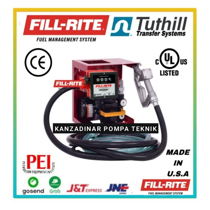 Jual Flow Meter Fill Rite Set Yb60 Lpm - Pompa Transfer Bbm Solar 1 Set ...