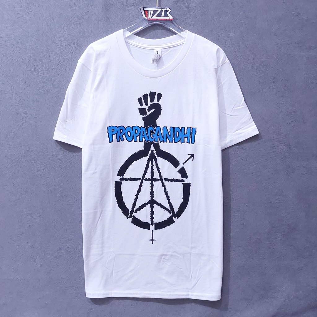 Jual T Shirt Band Official PROPAGANDHI - FIST LOGO Original | Shopee Indonesia