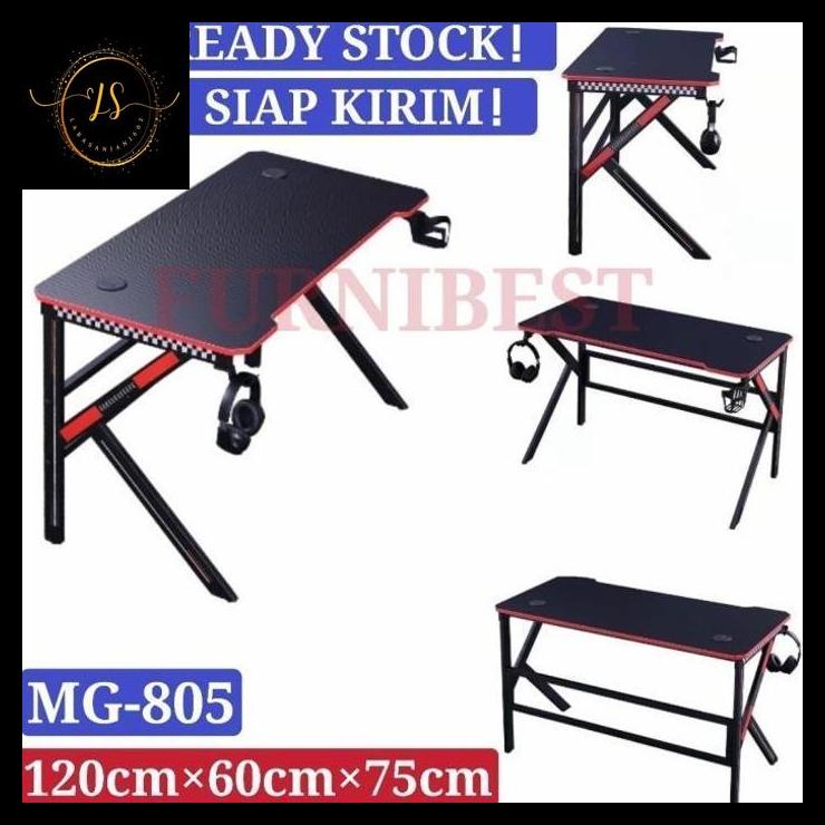 Jual Meja Gaming Meja Komputer MG805 larasanjani602 | Shopee Indonesia