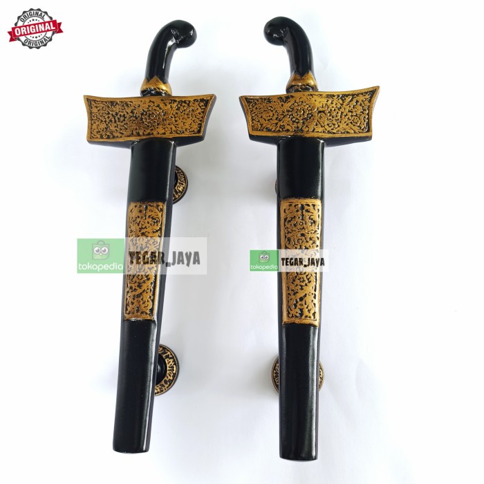 Jual Handle Pintu Gagang Pintu Sabuk Keris Maryanticollection | Shopee ...
