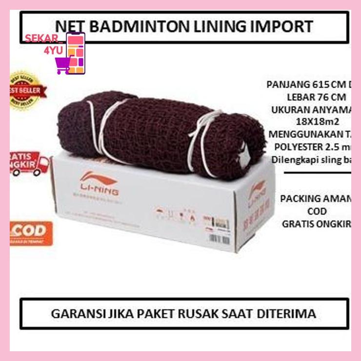 Jual NET JARING BULUTANGKIS - BADMINTON YONEX SELING BAJA TEBAL ...