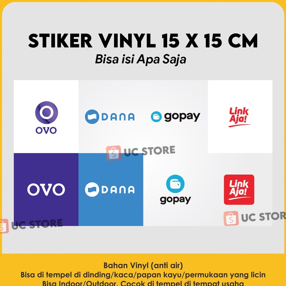 Jual Stiker Top Uo Saldo Dana Spayleter Dwq | Shopee Indonesia