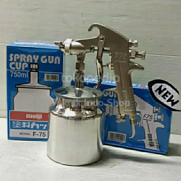 Jual Spray Panting Gun / Spit Cat MEIJI F75 Tabung Bawah | Shopee Indonesia