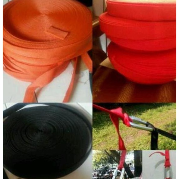 Jual Tali Webbing Double Tubular Panjat Tebing Tenda Out Door Lebar 2 ...