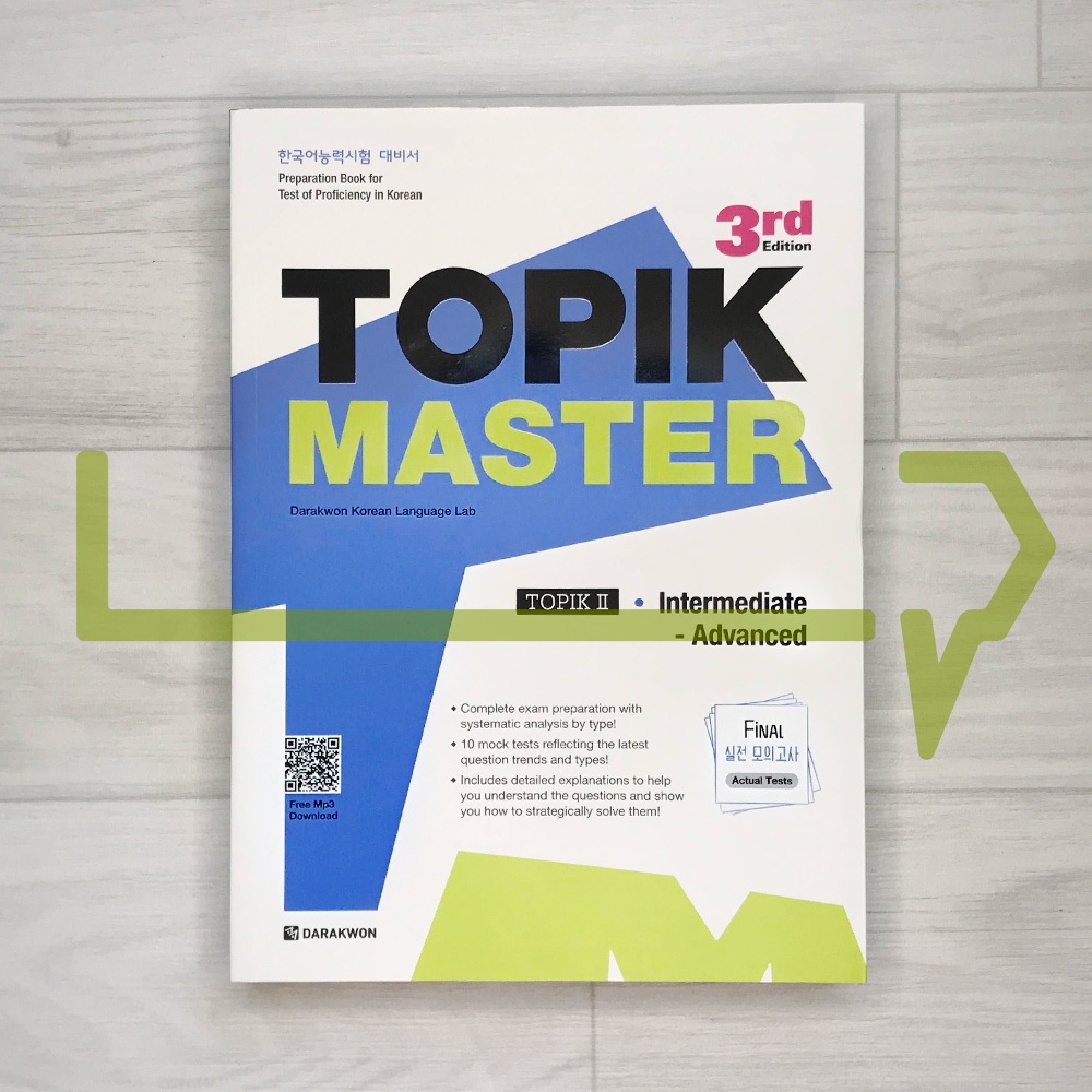 Jual TOPIK Master Final Actual Tests - TOPIK 2 Intermediate-Advanced ...