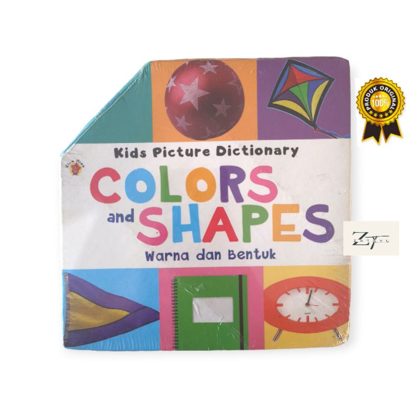 Jual BUKU ANAK / KIDS PICTURE DICTIONARY COLORS AND SHAPES (WARNA DAN ...