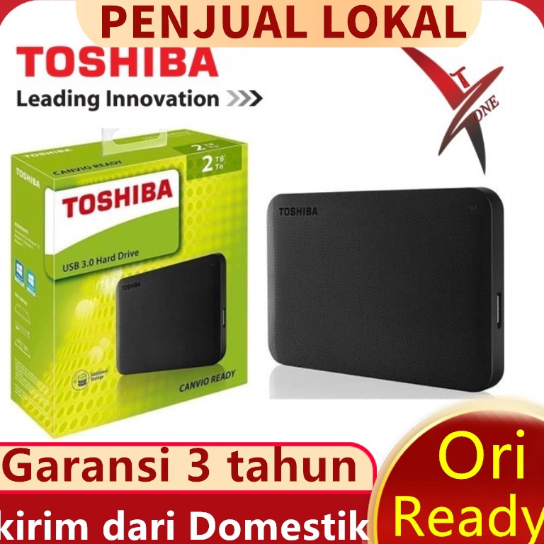 Jual TREN TERBARU!. Toshiba Canvio Basic 1TB/2TB HD Hardisk Eksternal / HDD External USB 3.0 ...
