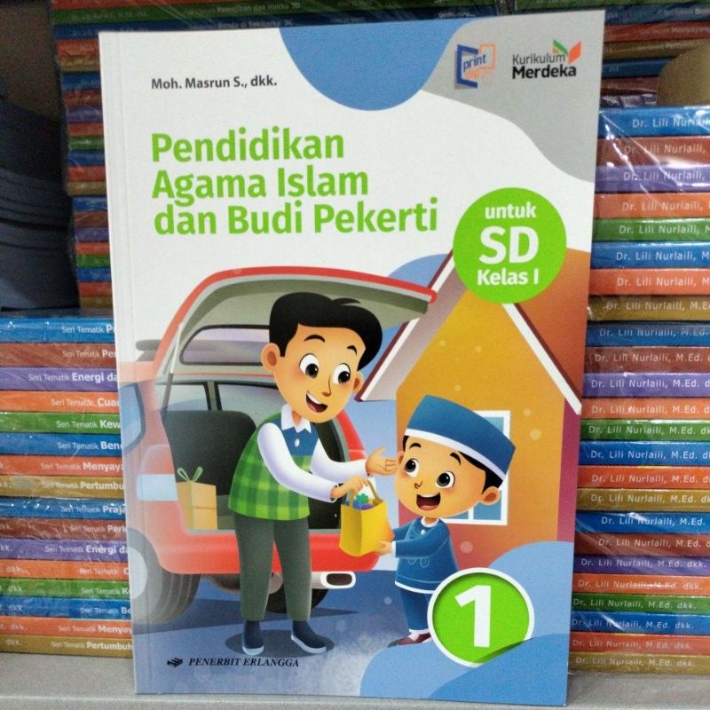 Jual pendidikan agama Islam dan Budi pekerti kelas 1 SD penerbit Erlangga kurikulum merdeka ...