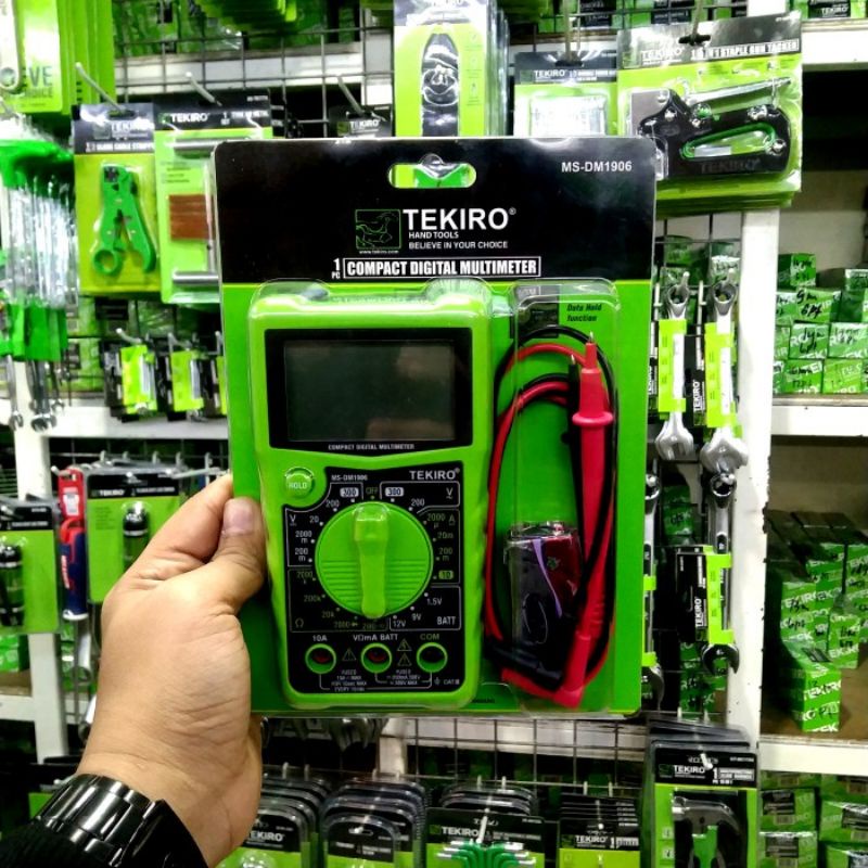 Jual Multi Tester Digital Tekiro - Compact Digital Multi Tester Tekiro ...