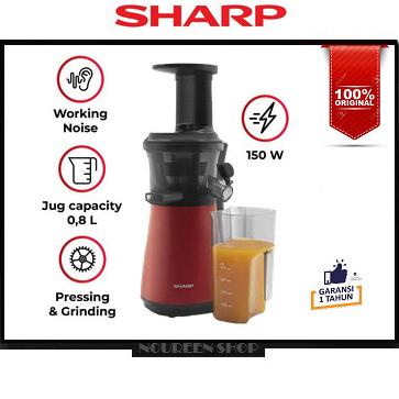 Jual SHARP SLOW JUICER EJ-C20Y RD | Shopee Indonesia