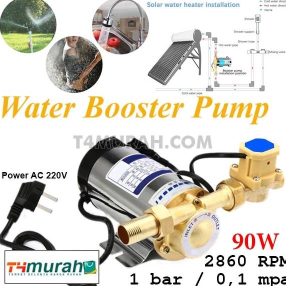 Jual Pompa Pendorong Tekanan Air Wasser Booster Pump Shower Water ...