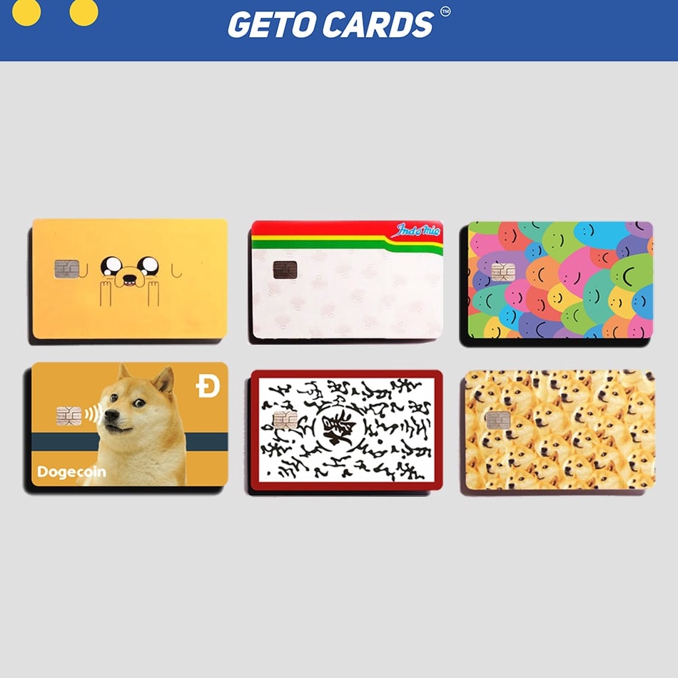 Jual 69 Stiker Sticker Skin Kartu Atm Catalog Season 1 Part 2 ...