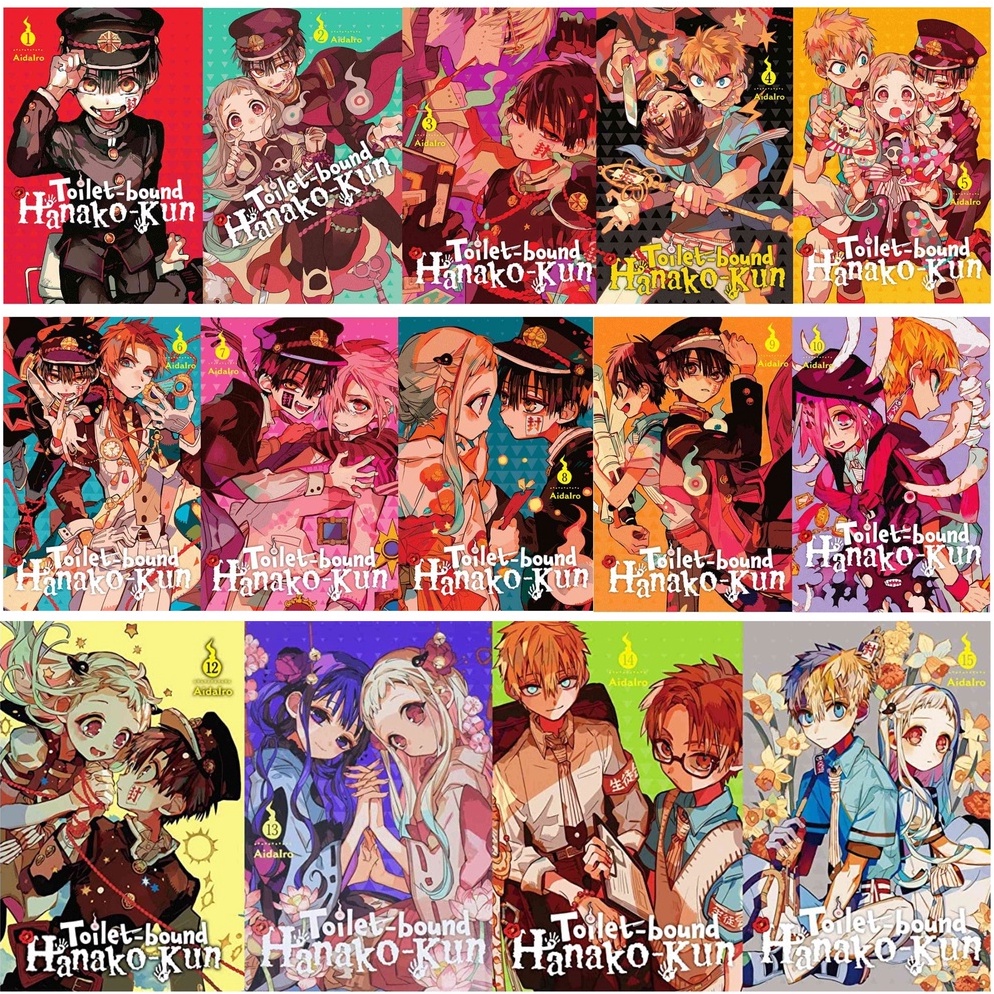 Jual 48 (Eng) Comic Toilet Bound Hanako Kun Manga Books Series (1-19 ...