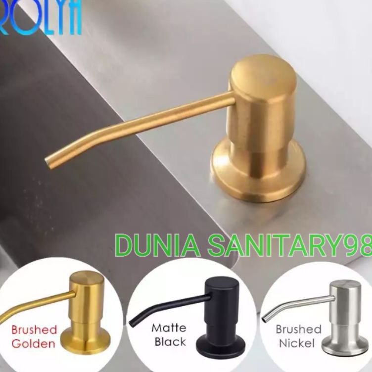 Jual ・ na Soap dispenser Wastafel Kitchen sink Tempat sabun Bak cuci ...