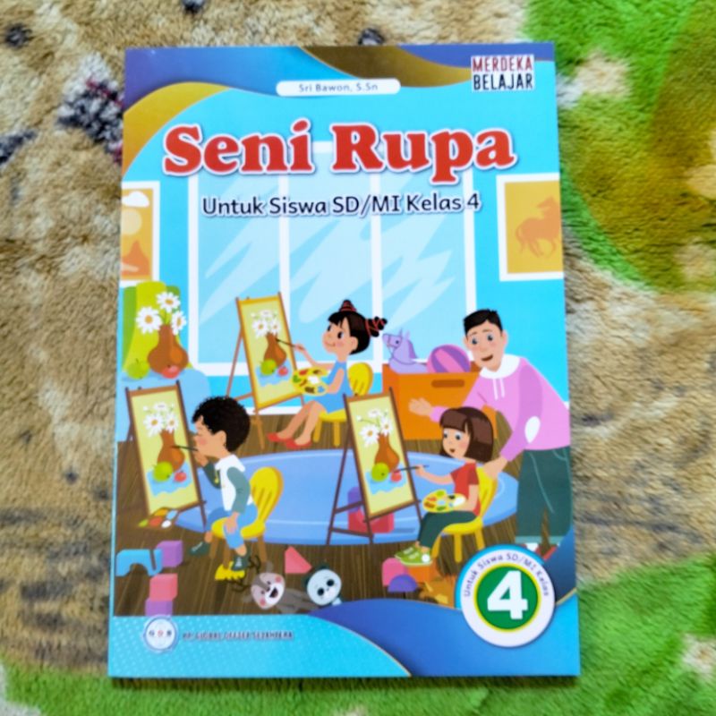 Jual ORIGINAL BUKU SENI RUPA KELAS 4 SD KURIKULUM MERDEKA | Shopee Indonesia