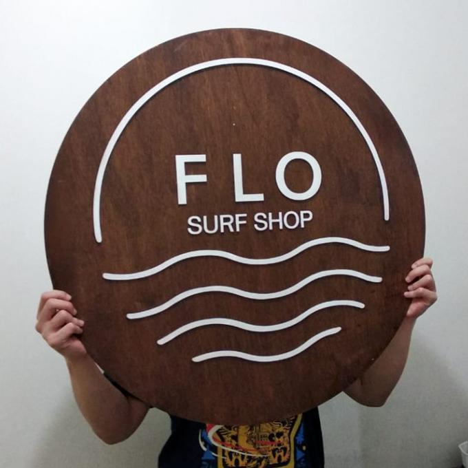Jual CUSTOM LOGO TIMBUL KAYU 80CM / LOGO SIGNAGE KAYU / PAPAN NAMA TOKO ...