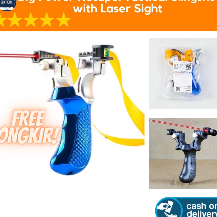 Jual - Ketapel Katapel Slingshot Laser Sight LED Berburu Ikan Burung ...